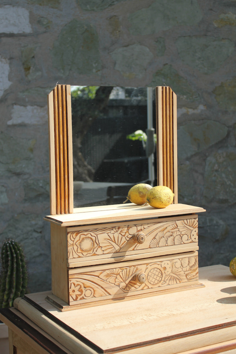 Mini coiffeuse "Adèle" – Citron12 - Boutique de Meubles Vintage